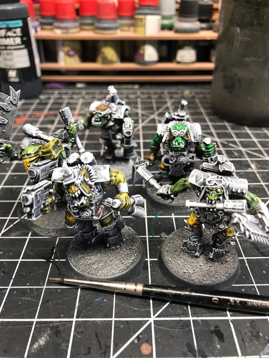 Grimmleigh’s Guide to Painting Ork Skin – Grimmleigh's Lab